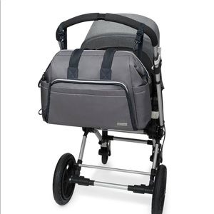 Skip Hop | Bags | Skip Hop Mainframe Wide Open Diaper Satchel Slate ...